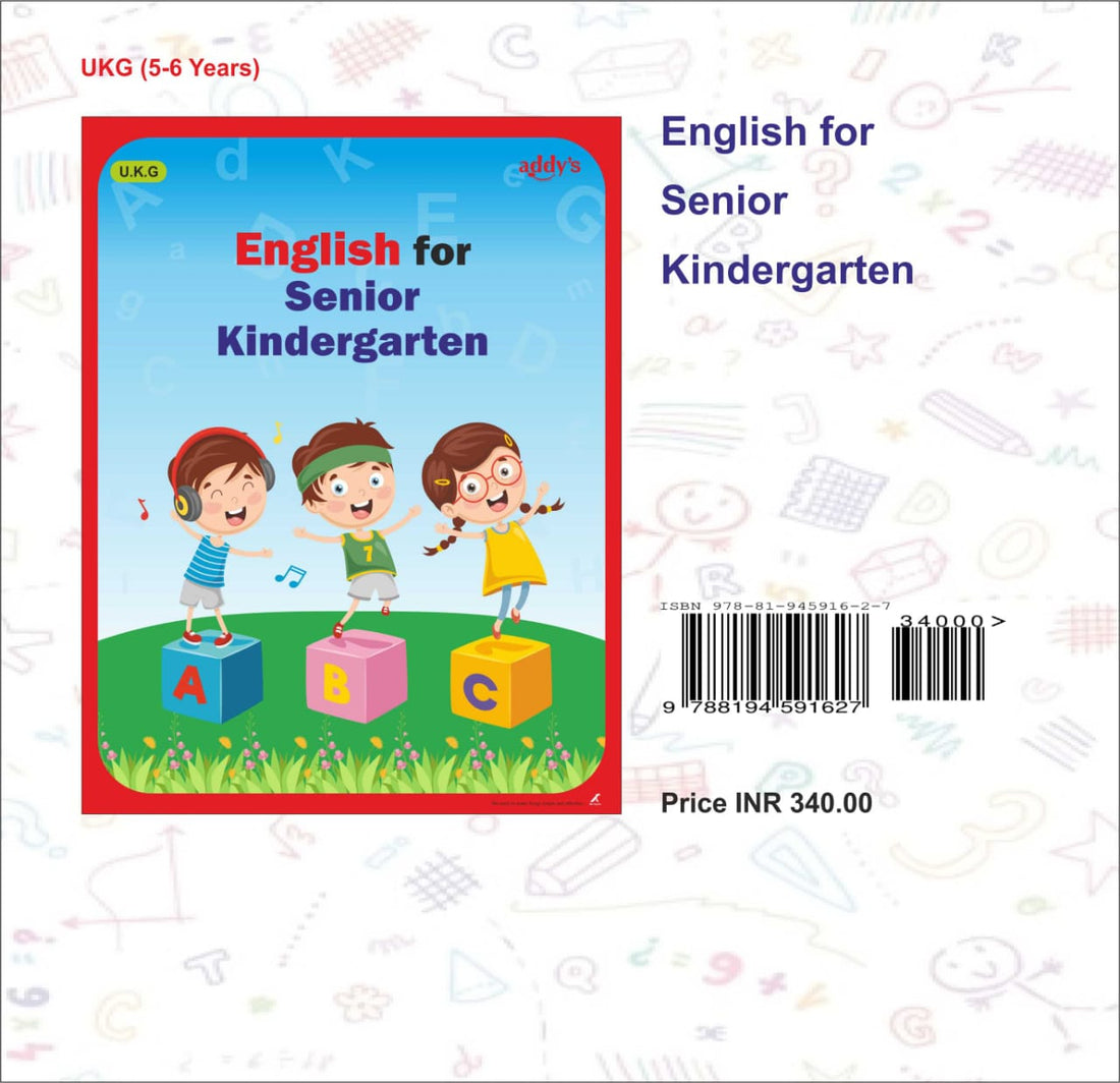 English for Senior Kindergarten – Adiuvaret Store